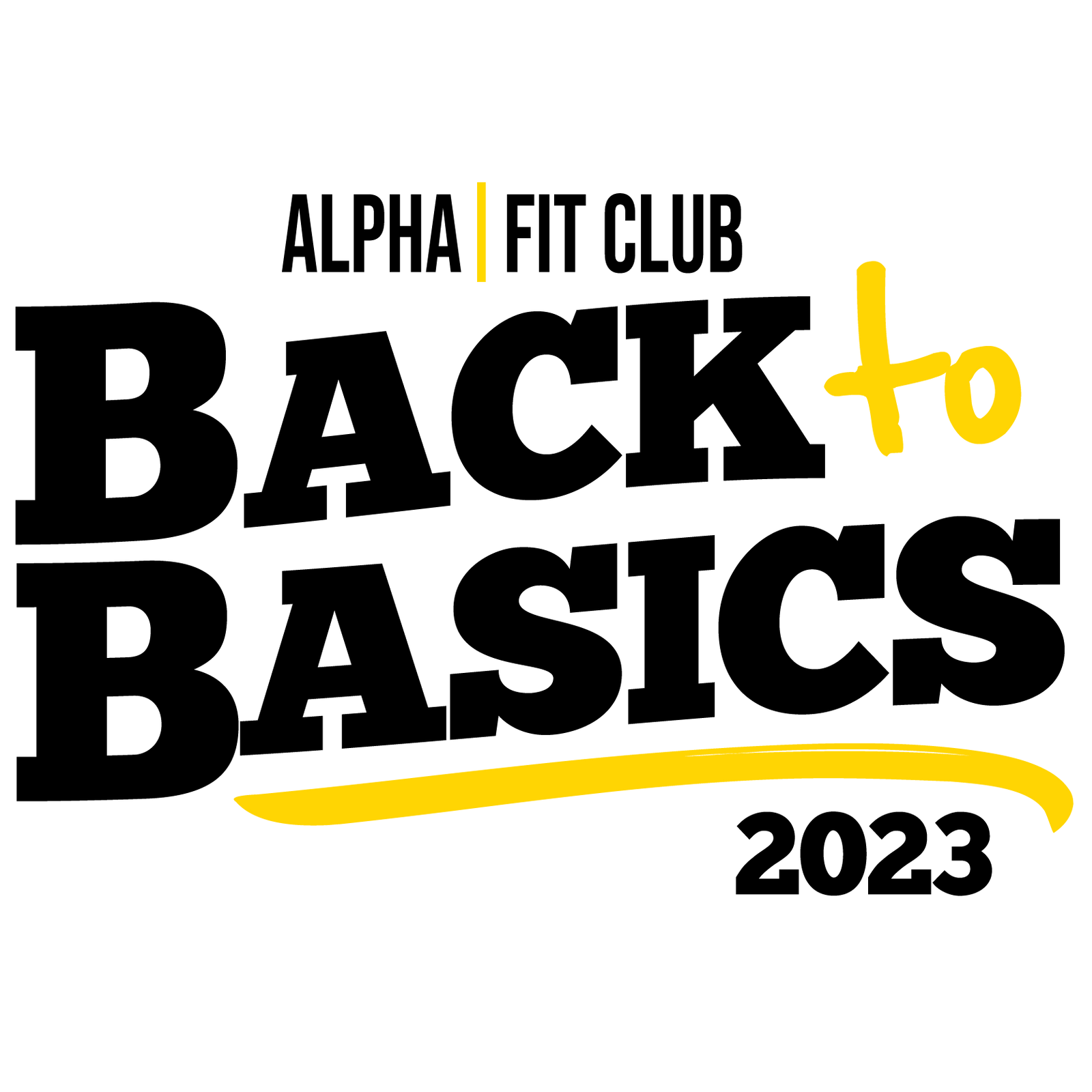 Back to Basics – AlphaFitClub