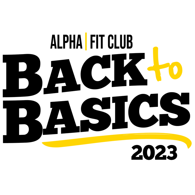 Back to Basics – AlphaFitClub